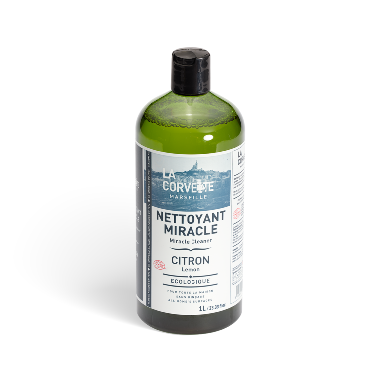 Nettoyant miracle Citron – 1L – ECOCERT Ecodétergent | La Corvette