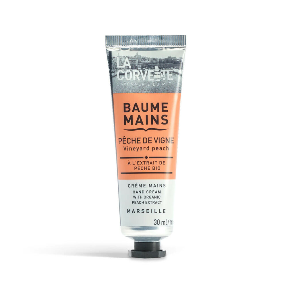 Crème mains à l’extrait de Pêche de Vigne 30ml | La Corvette